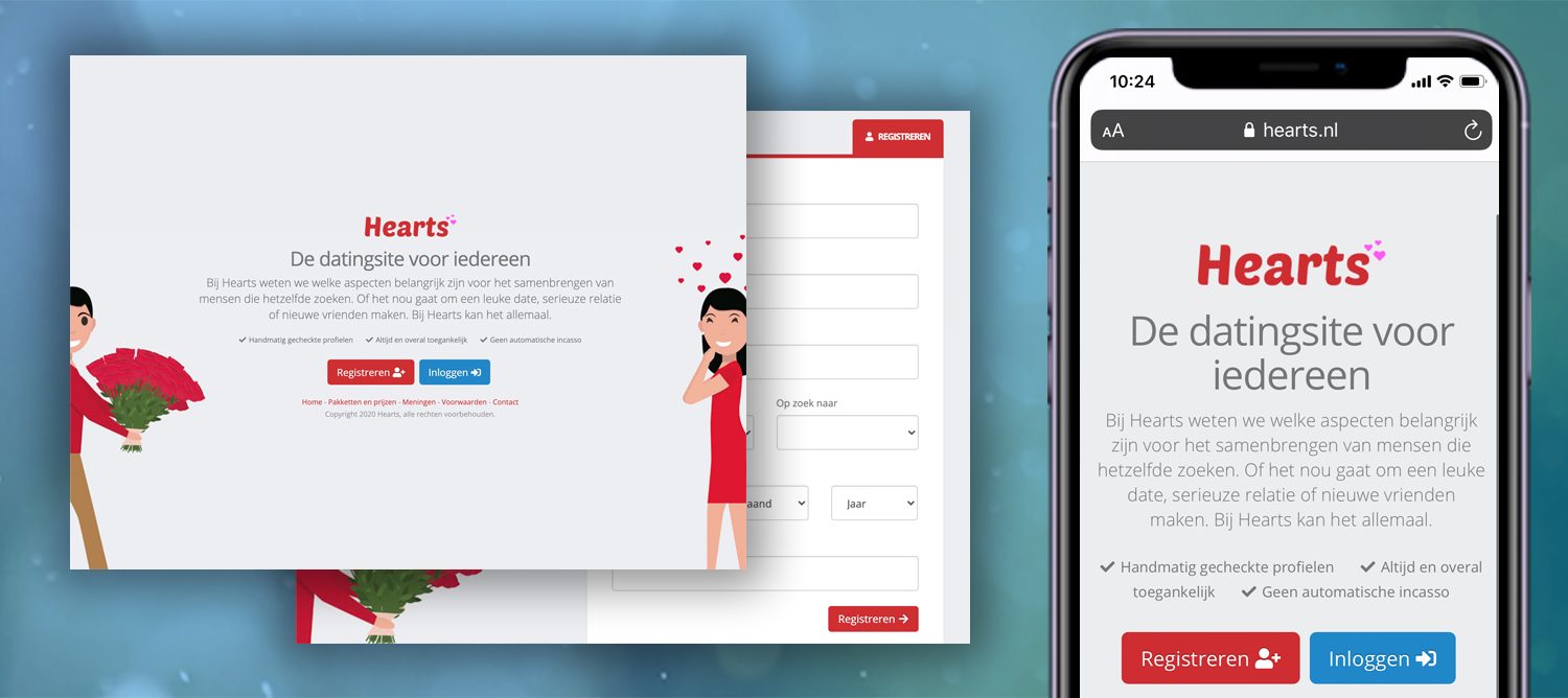Hearts review & ervaringen 2024: Is dit een goede datingsite?