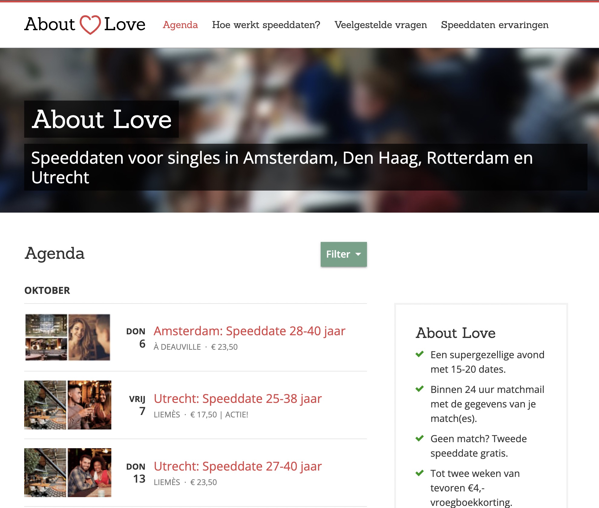 Welke datingsites organiseren single events? | Datingsite Kiezen