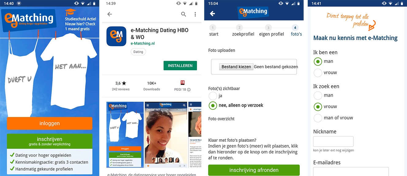 e-Matching app review 2025: Is dit een goede dating app?