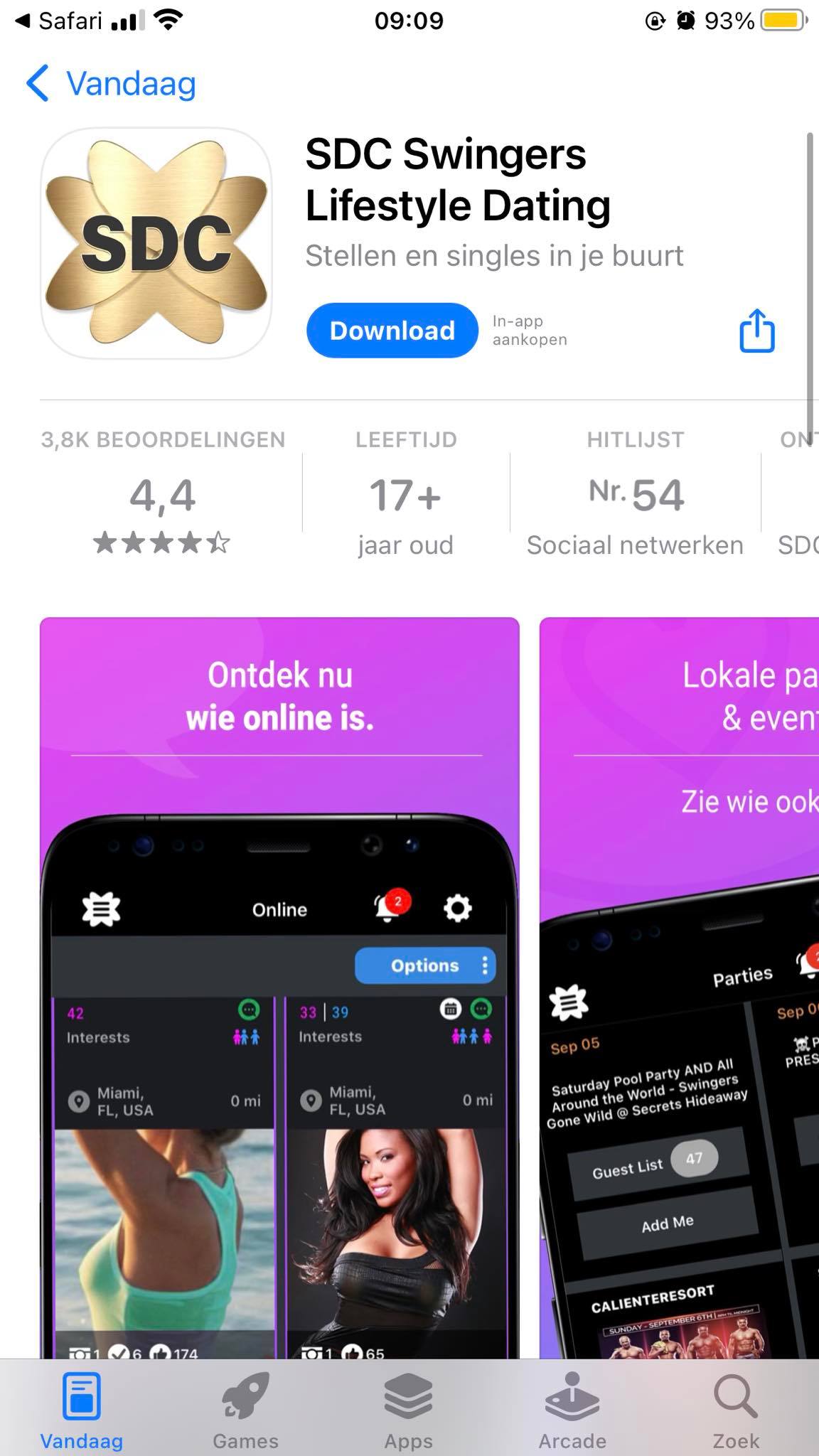 SDC Swingers app review 2024: Is dit een goede dating app?